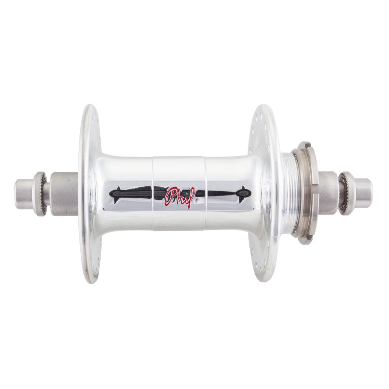 Phil Wood High Flange Rear Hub - Threaded x 120mm Rim Brake Threaded P ...